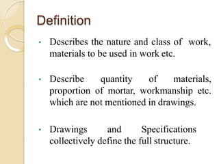 specifications of buildings.pptx