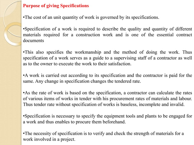 specifications of buildings.pptx