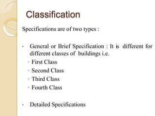 specifications of buildings.pptx
