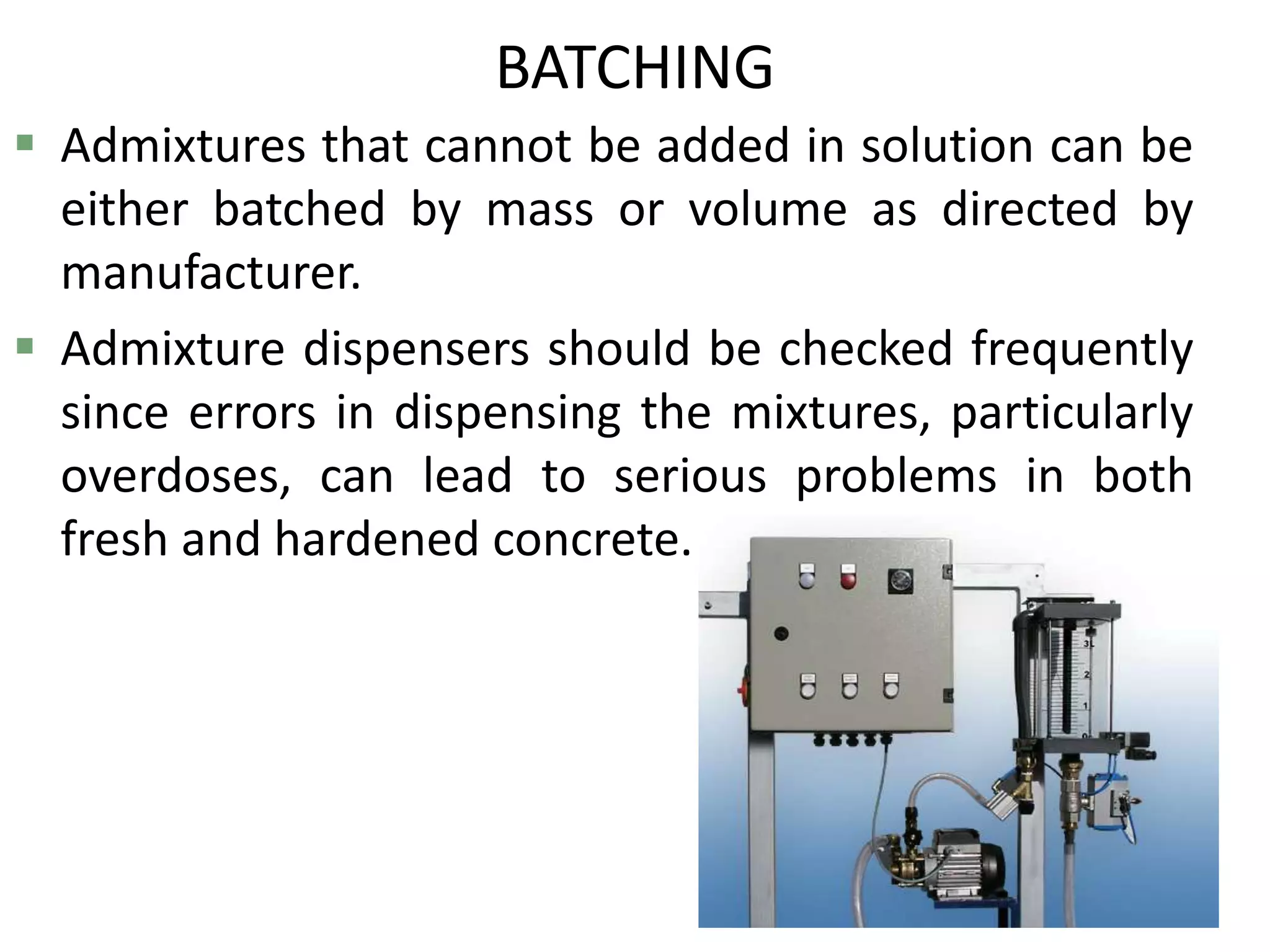 Specifications of concrete | PPTX