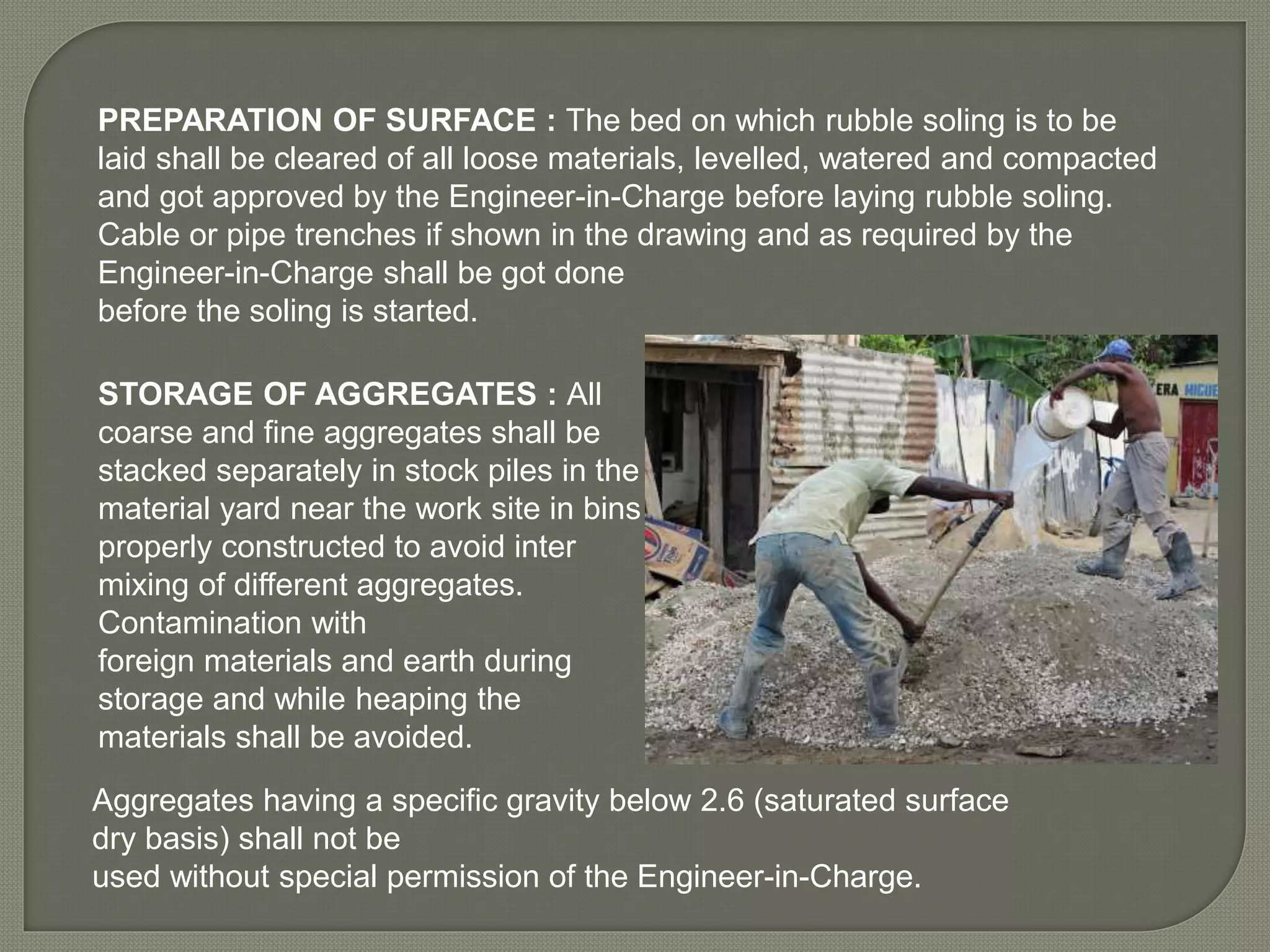 Specifications of rcc foundation | PPTX
