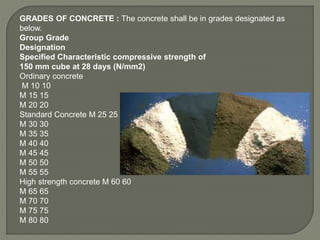 Specifications of rcc foundation | PPTX