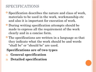 Quantity Estimation Detailed Specification.pptx
