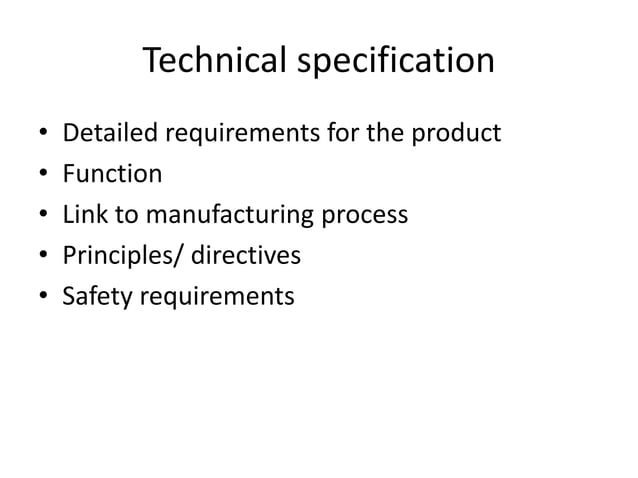 Specifications week 16 | PPTX | Technology & Computing