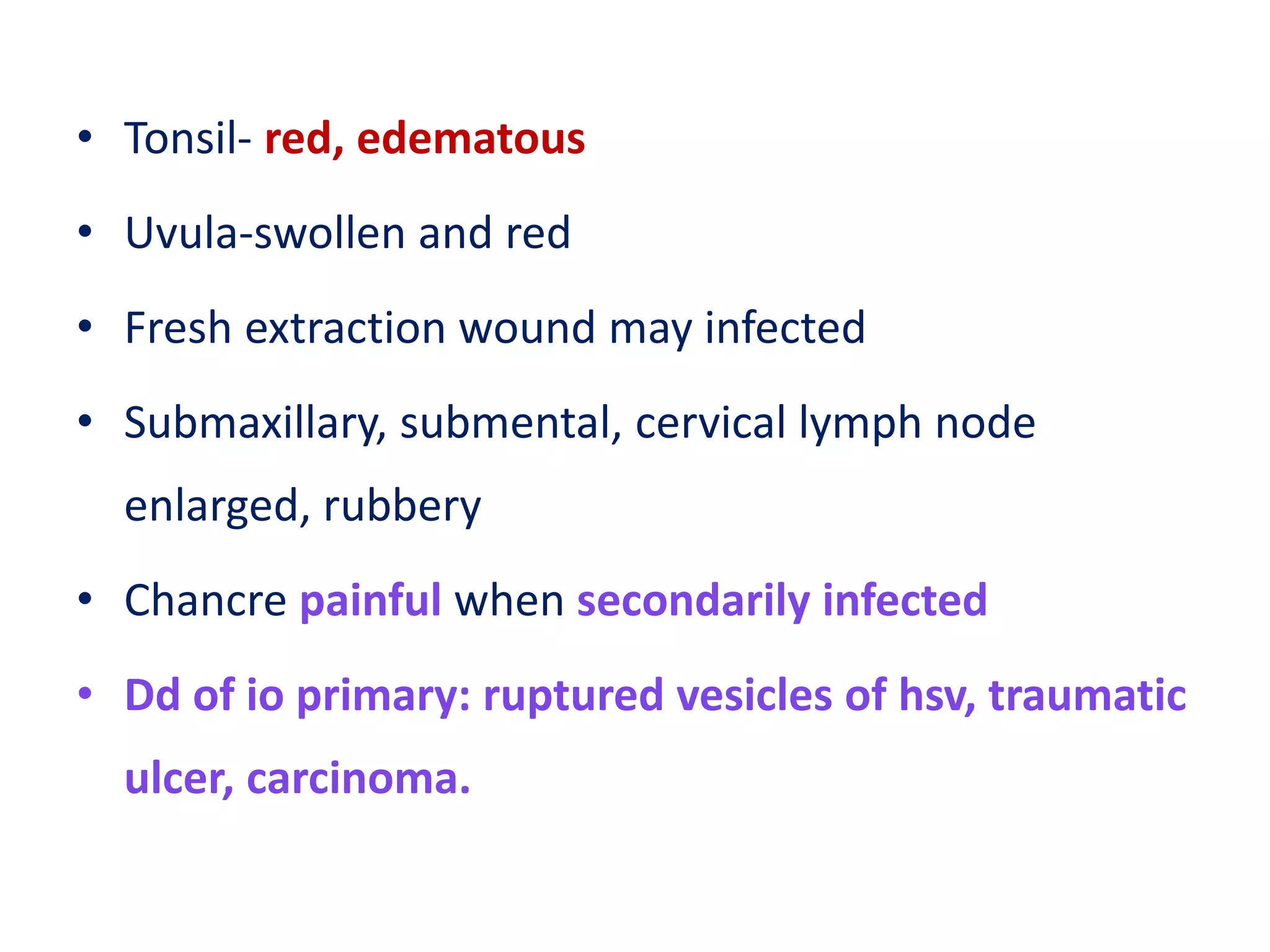 Specific bacterial infections affecting oral cavity | PPTX