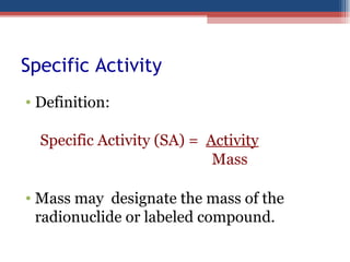 Specific Concentrations | PPT
