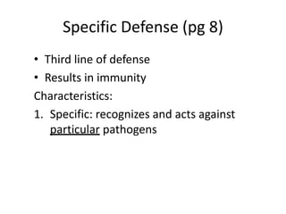 Specific defense | PPT