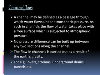 Specific Energy Curves | PPTX