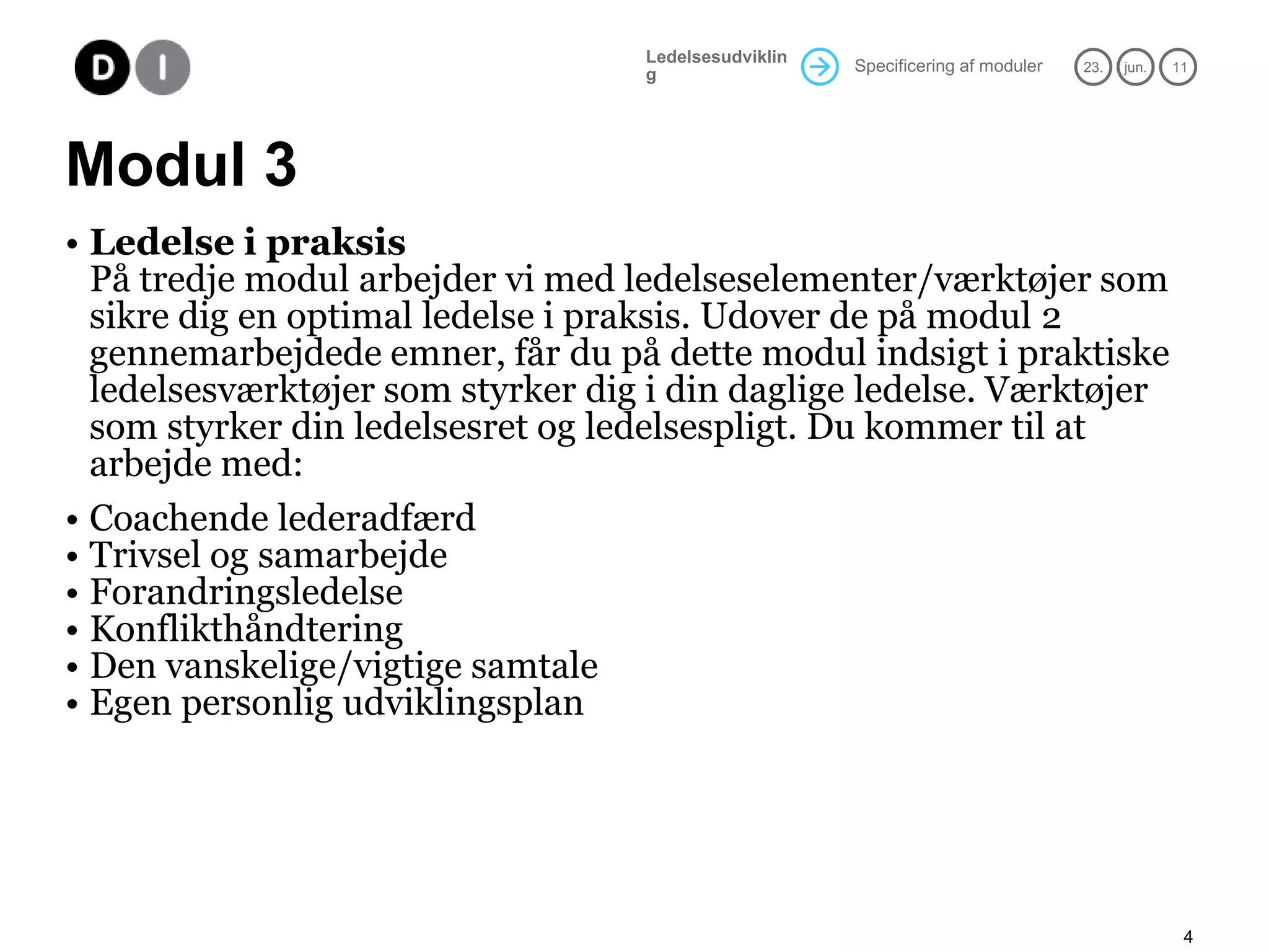 Specificering af moduler og metode | PPTX
