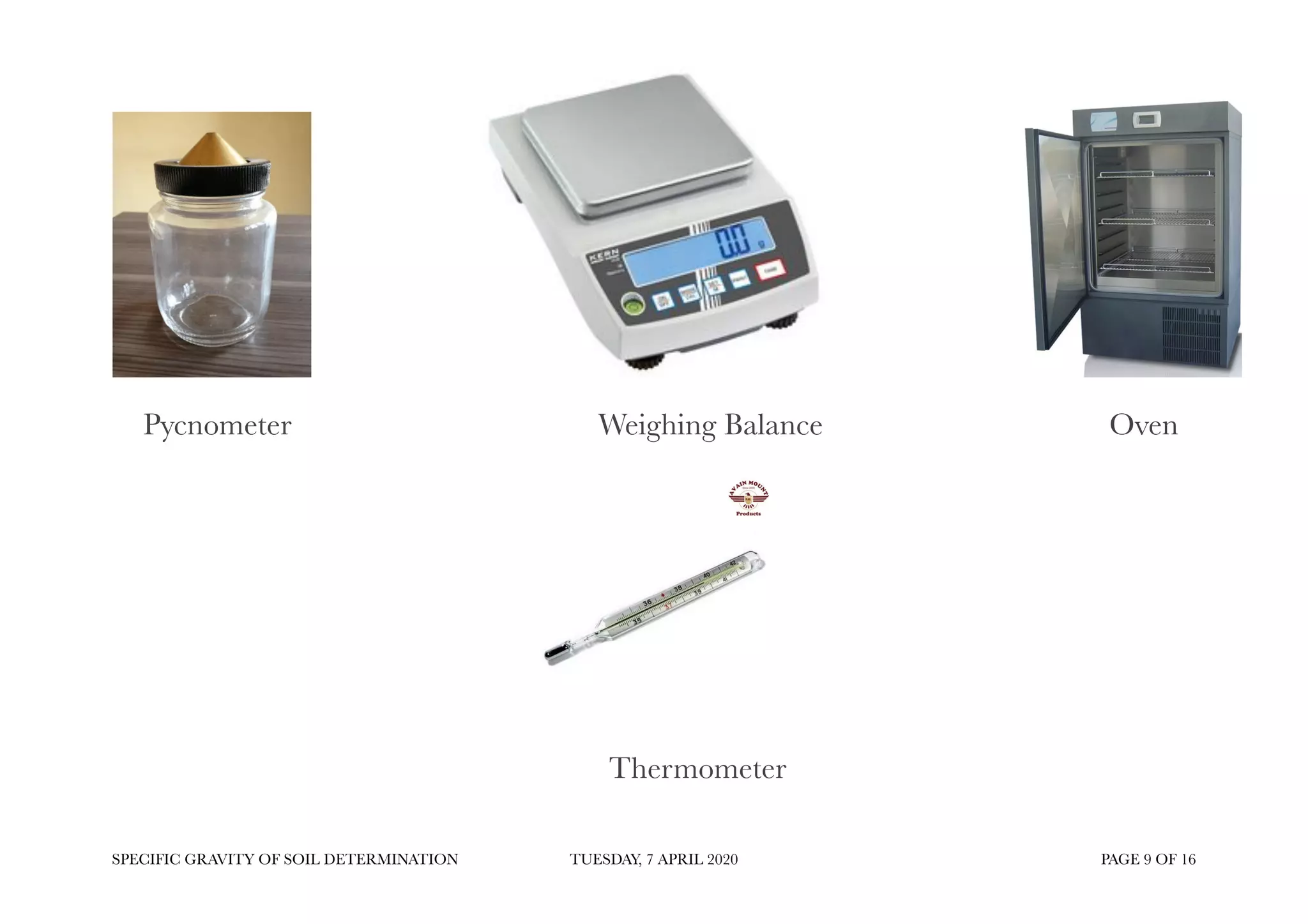 Specific gravity of soil | PDF