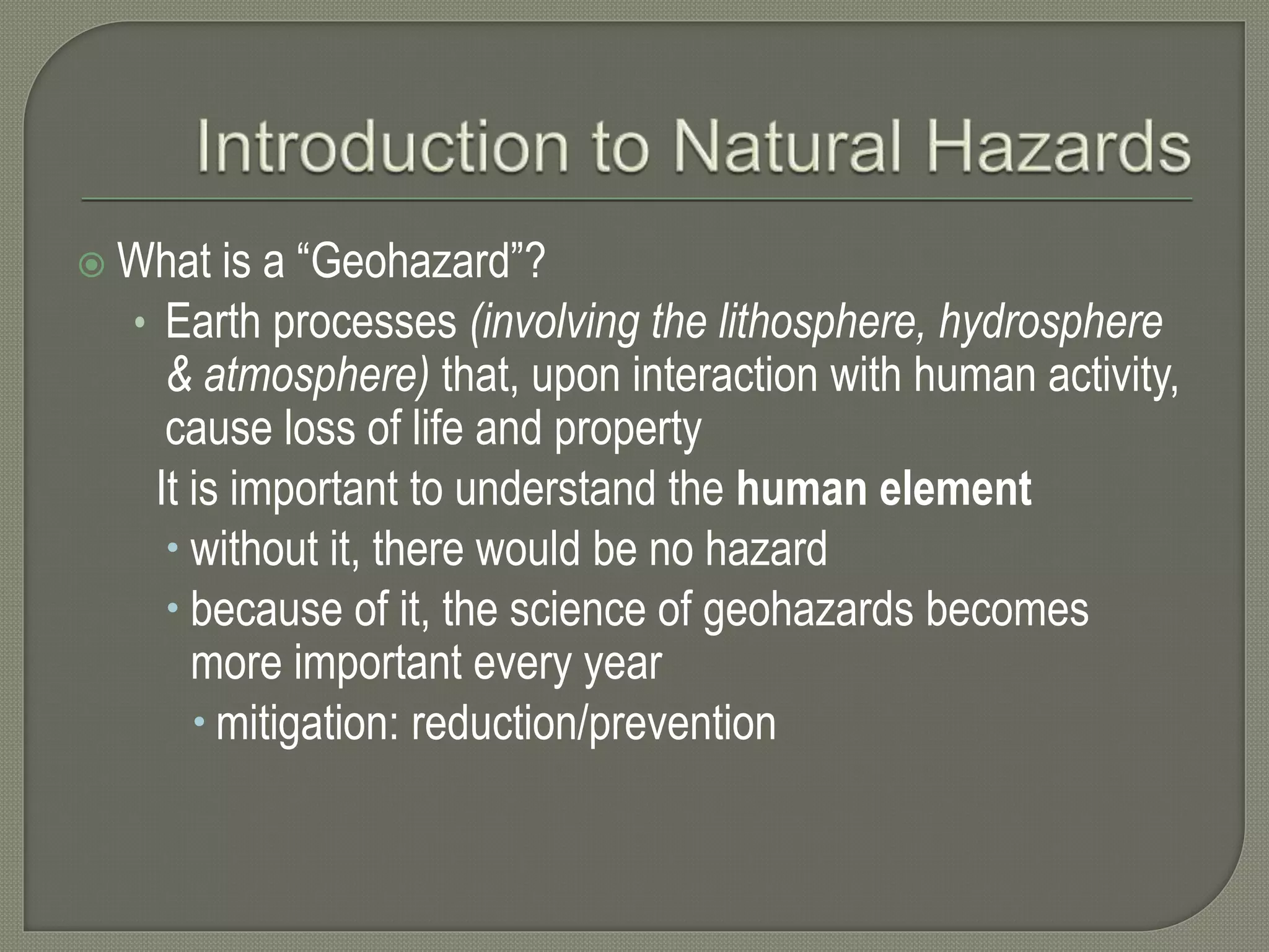 Specific hazards and mitigation | PPTX