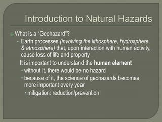 Specific hazards and mitigation | PPTX
