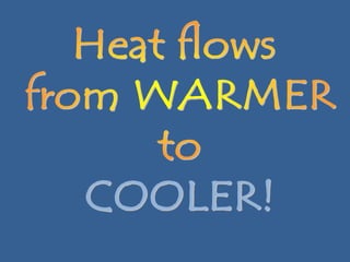 Specific heat capacity ppt | PPTX