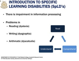 Specific learning disabilities | PPTX