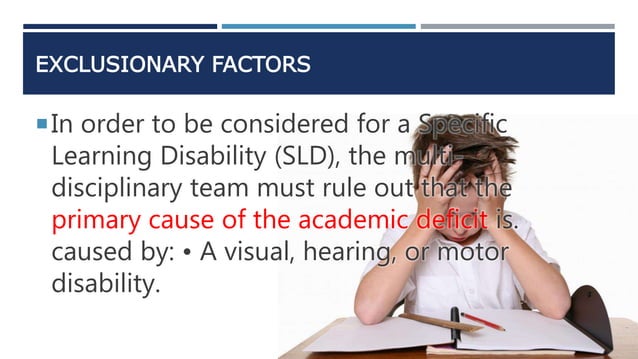 Specific learning disability Assessment and Curriculum | PPTX