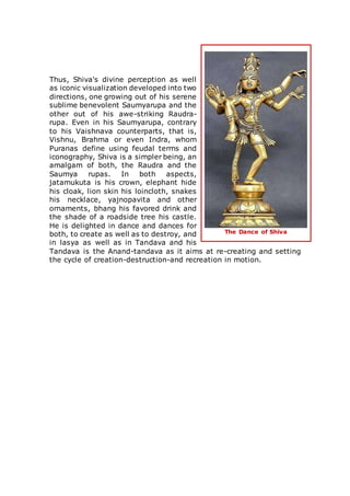 ~ S peci fic myths ~ the iconographic genesis of shiva ( from google ...