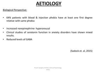 Specific phobia | PPTX