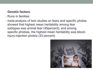 SPECIFIC PHOBIA. ANXIETY DISORDER.PSYCHIATRY | PPTX