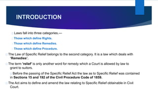 Specific relief act.ppt