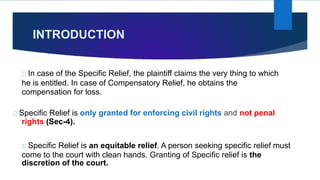 Specific relief act.ppt