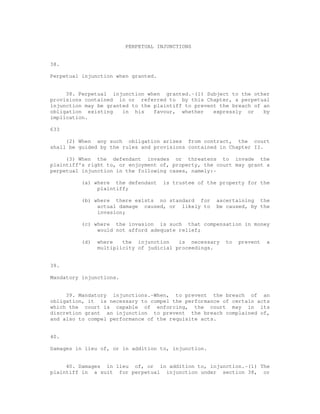 Bare Act- Specific Relief Act, 1963 | PDF