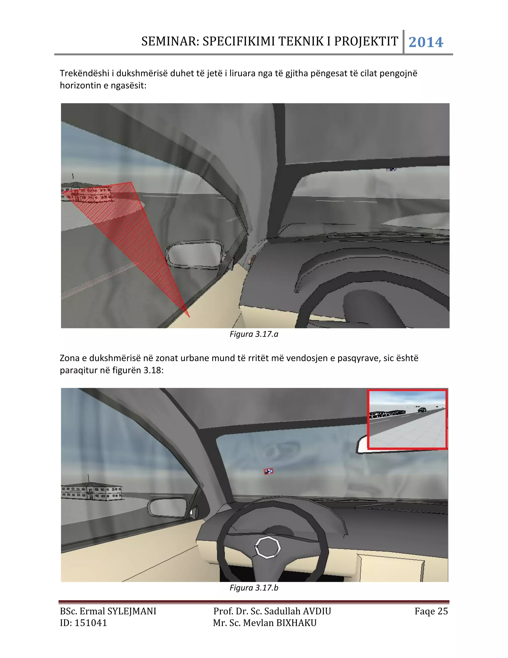 Specifikimi teknik/Planung von Straßen/Road design | PDF