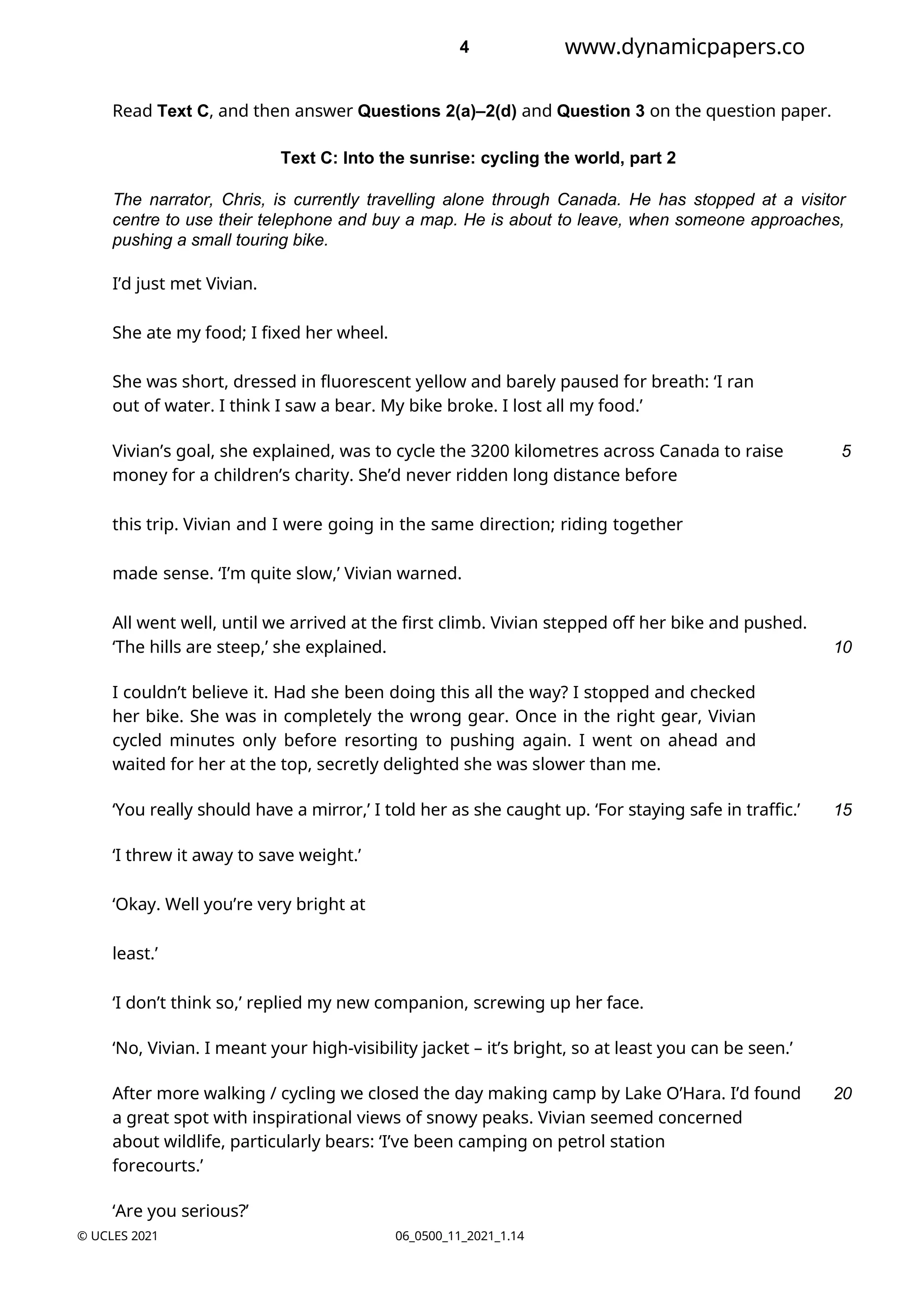 SPECIMEN FOR FIRST LANGUAGE ENGLISH .docx