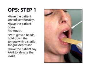 oropharnegeal specimen-collection-slides | PDF