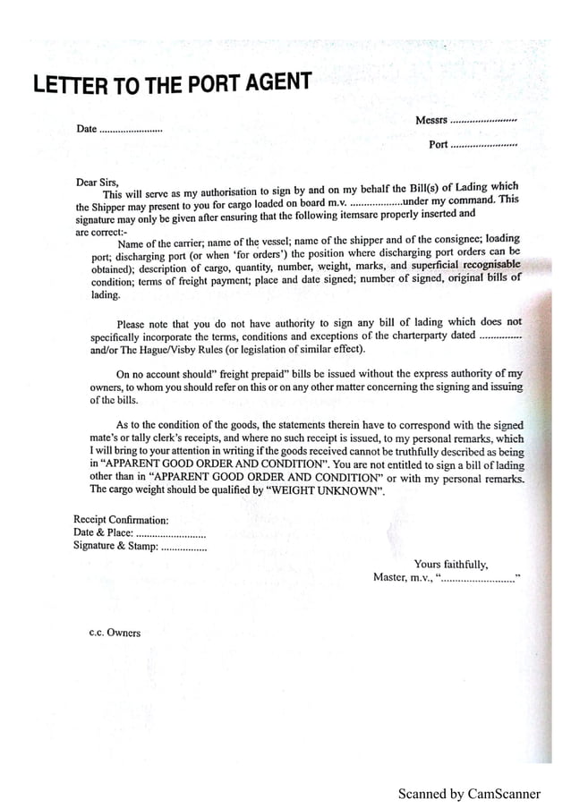 Specimen shipping-document | PDF