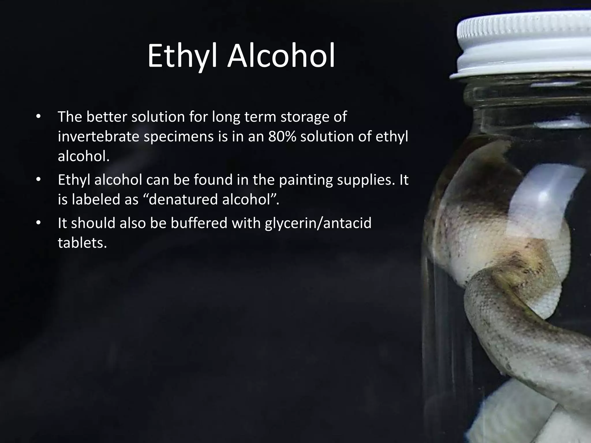 Specimen and its preservation | PPTX