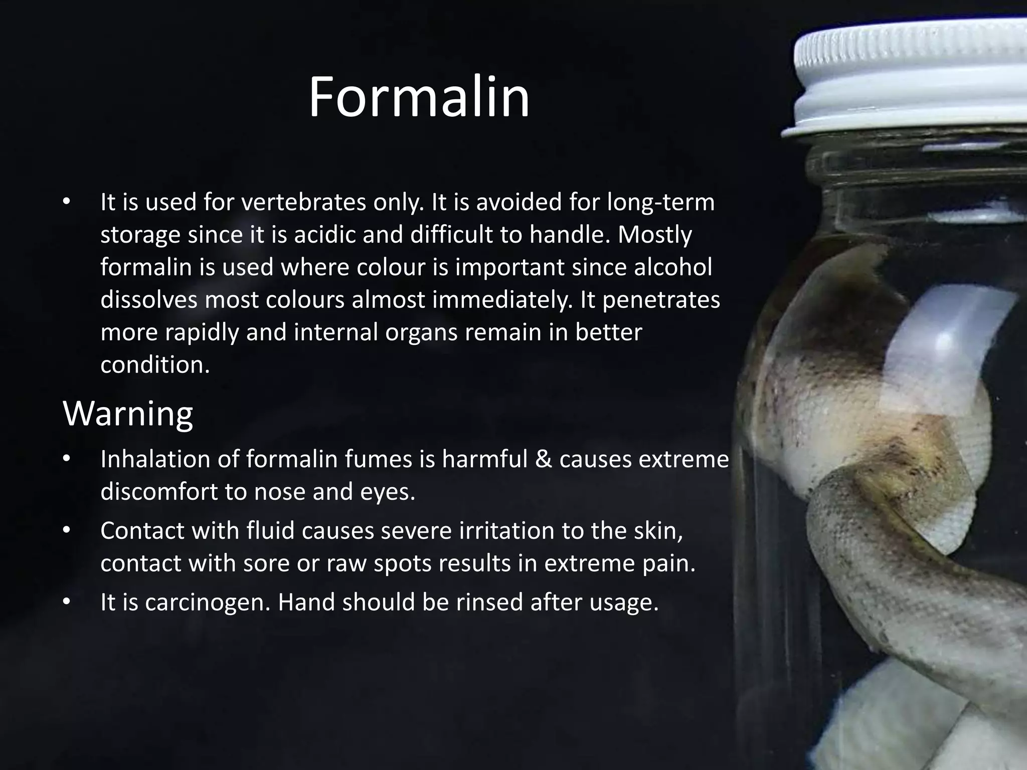 Specimen and its preservation | PPTX