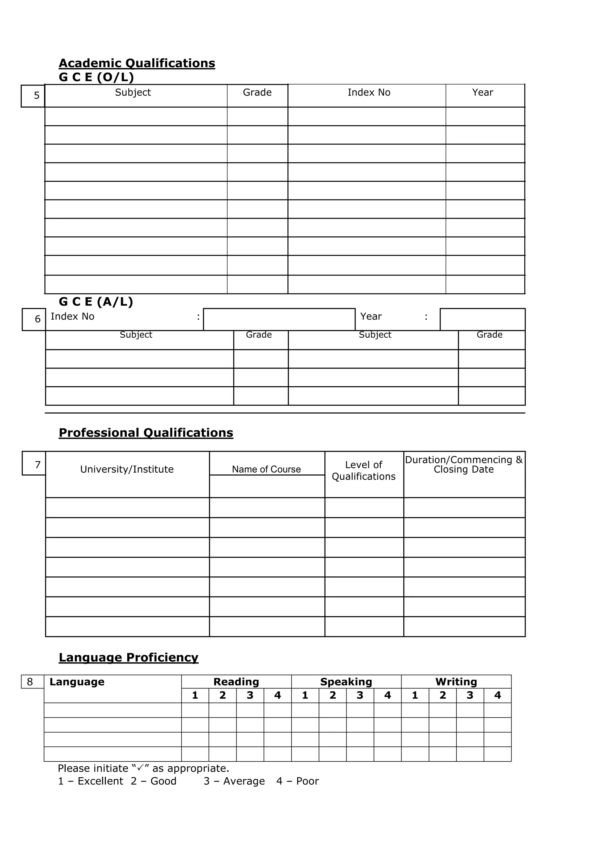 Specimen application trainee_asa | PDF