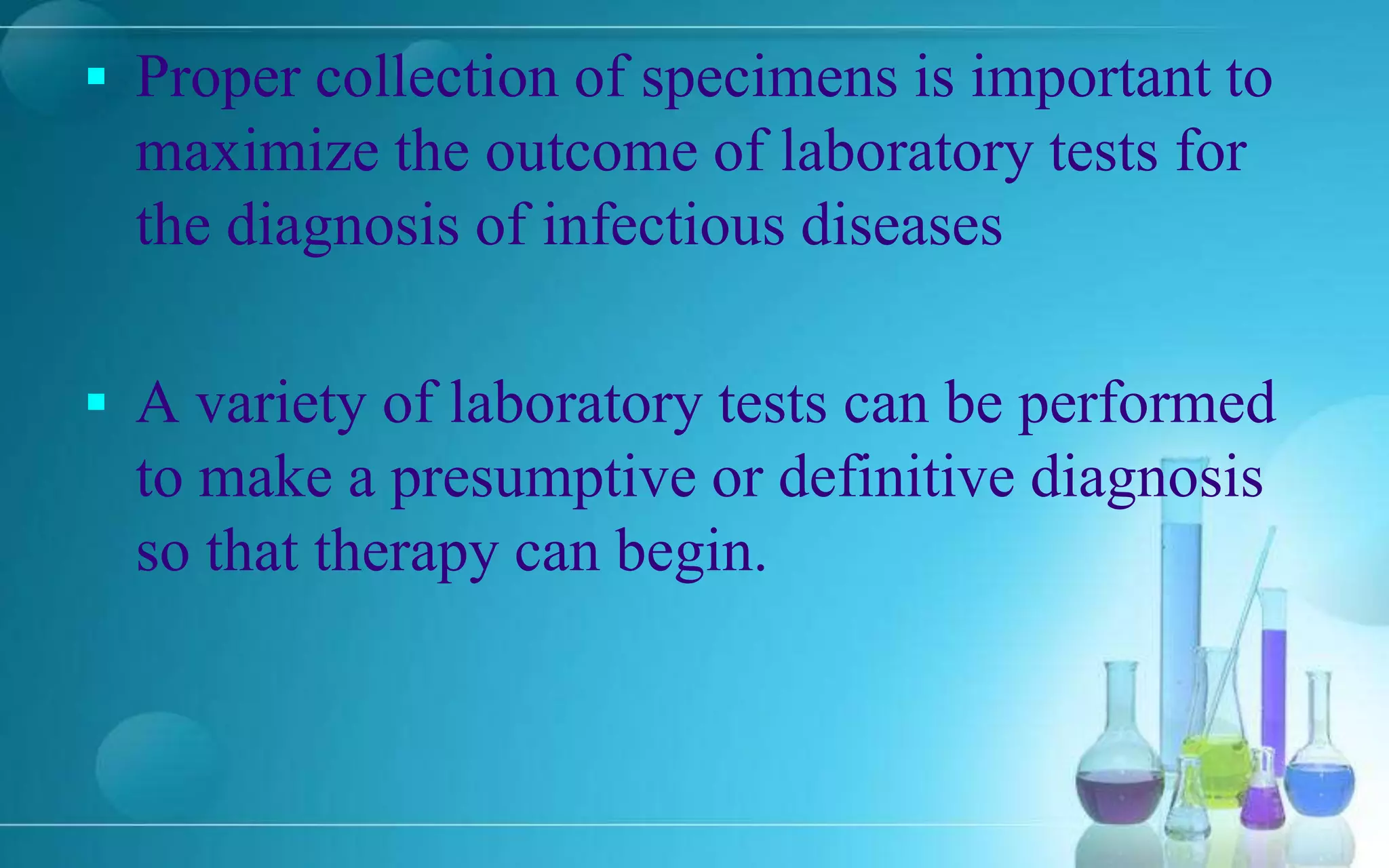 Specimen collection | PPTX