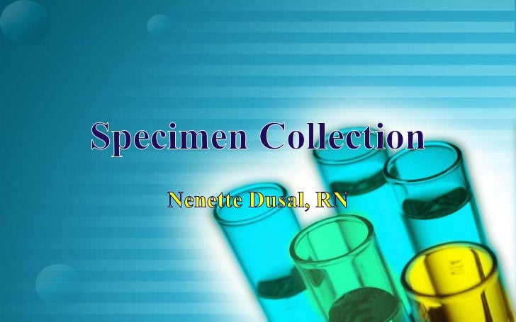 Specimen collection