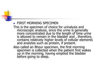 Specimen collection 130319145806-phpapp02 | PPTX