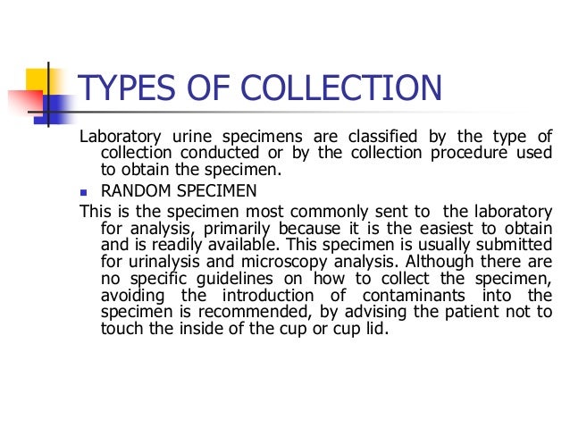 Specimen collection 130319145806-phpapp02