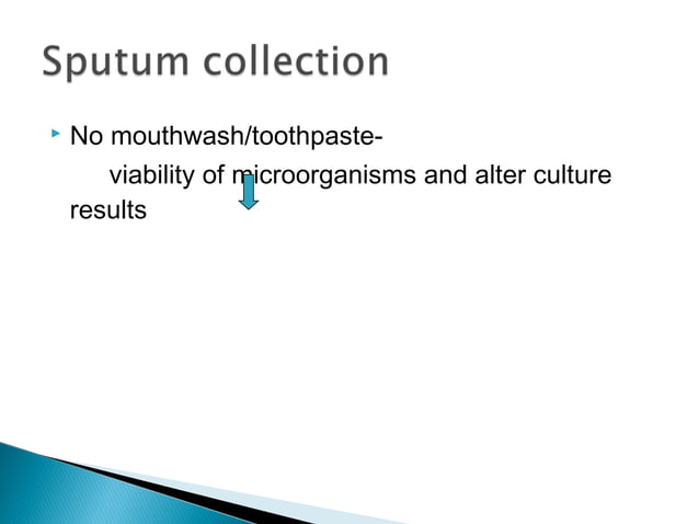 Specimen collection | PPT