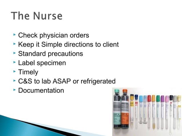 Specimen collection | PPT