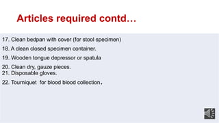 Specimen collection procedure........... | PPTX