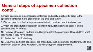 Specimen collection procedure........... | PPTX