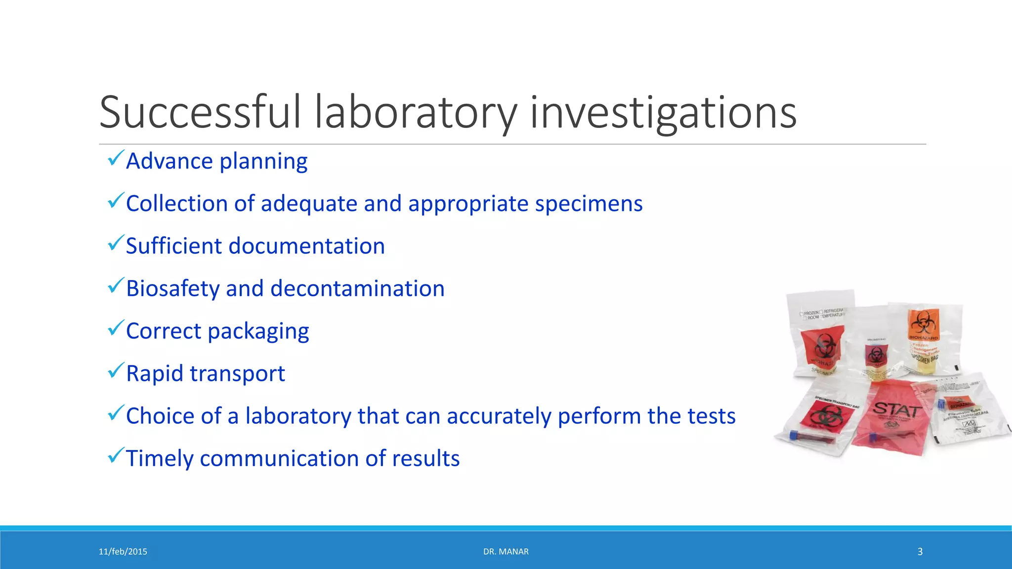 Specimen collection dr manar-nursing | PDF