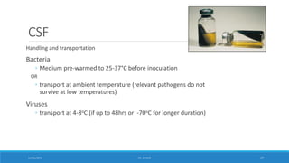 Specimen collection dr manar-nursing | PDF