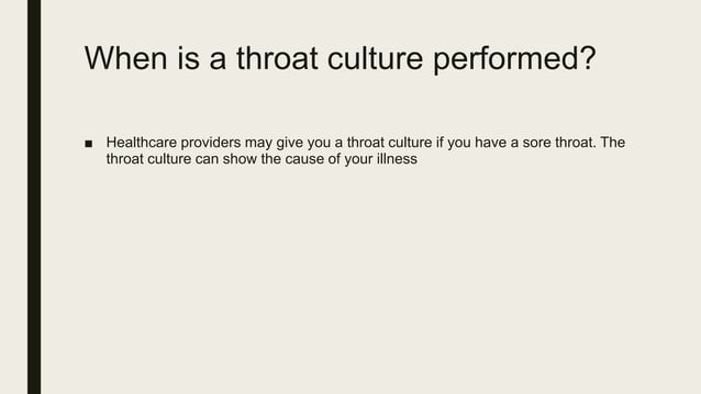 specimen collection -throat swab (1).pptx | Ear, Nose and Throat ...