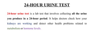 URINE SPECIMEN COLLECTION AND HANDLING CLASS 1 FOR ALL PARAMEDICAL OR ...