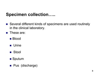 Specimen collection and transportation.ppt