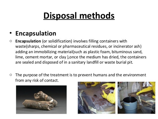 Specimen collection and waste management