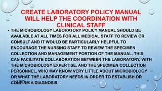 SPECIMEN MANAGEMENT IN DIAGNOSTIC MICROBIOLOGY | PPTX | Infectious ...