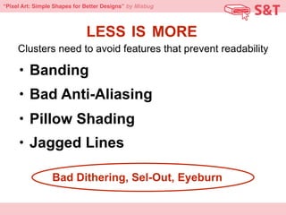 Pixel art: simple shapes for better designs | PPT