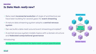 The Enterprise Guide to Building a Data Mesh - Introducing SpecMesh | PPTX