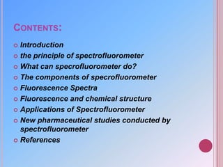 Specrtofluorometer | PPTX